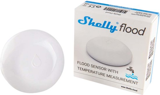 Shelly Flood Sensor - WiFi Watersensor kopen? — Camerabeveiligingshop